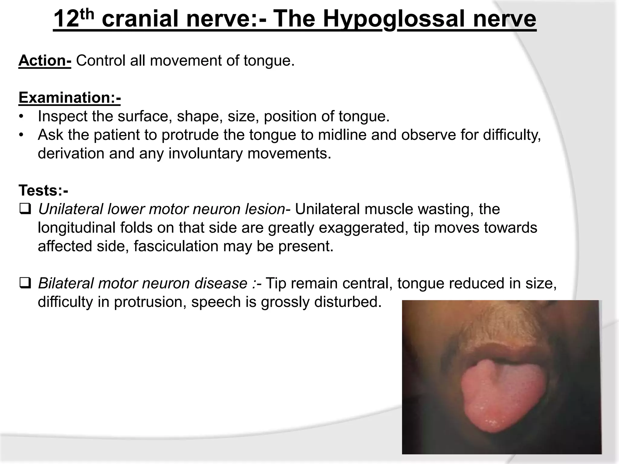 Part 3 cranial nerve examination | PPTX