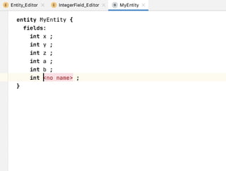 MODELS 2020 Tutorial on MPS - Supplementary Material 3 - Creating editors for Entity and ...