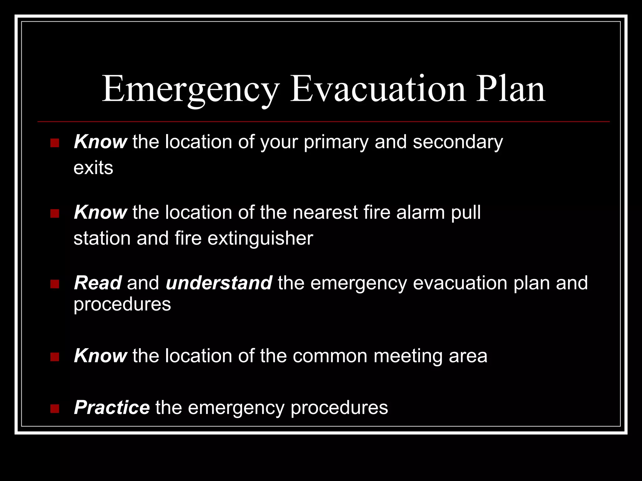 _3-Crisis Prevention - Emergency Evacuation Training.ppt
