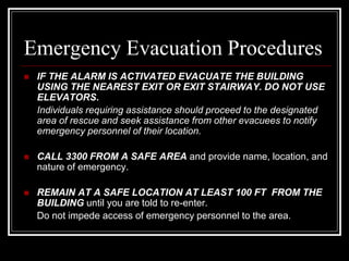 _3-Crisis Prevention - Emergency Evacuation Training.ppt