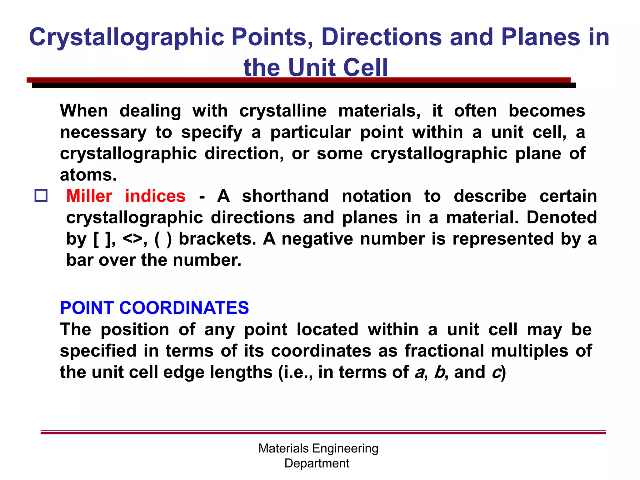 3-Crystallographic Points, Directions and Planes in the Unit Cell.pdf