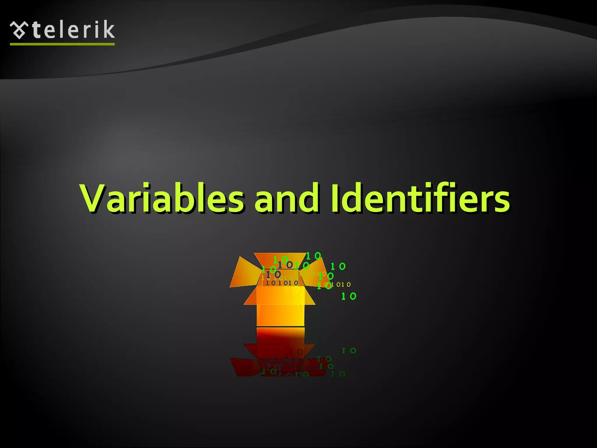 C# Language Overview Part I | PPT