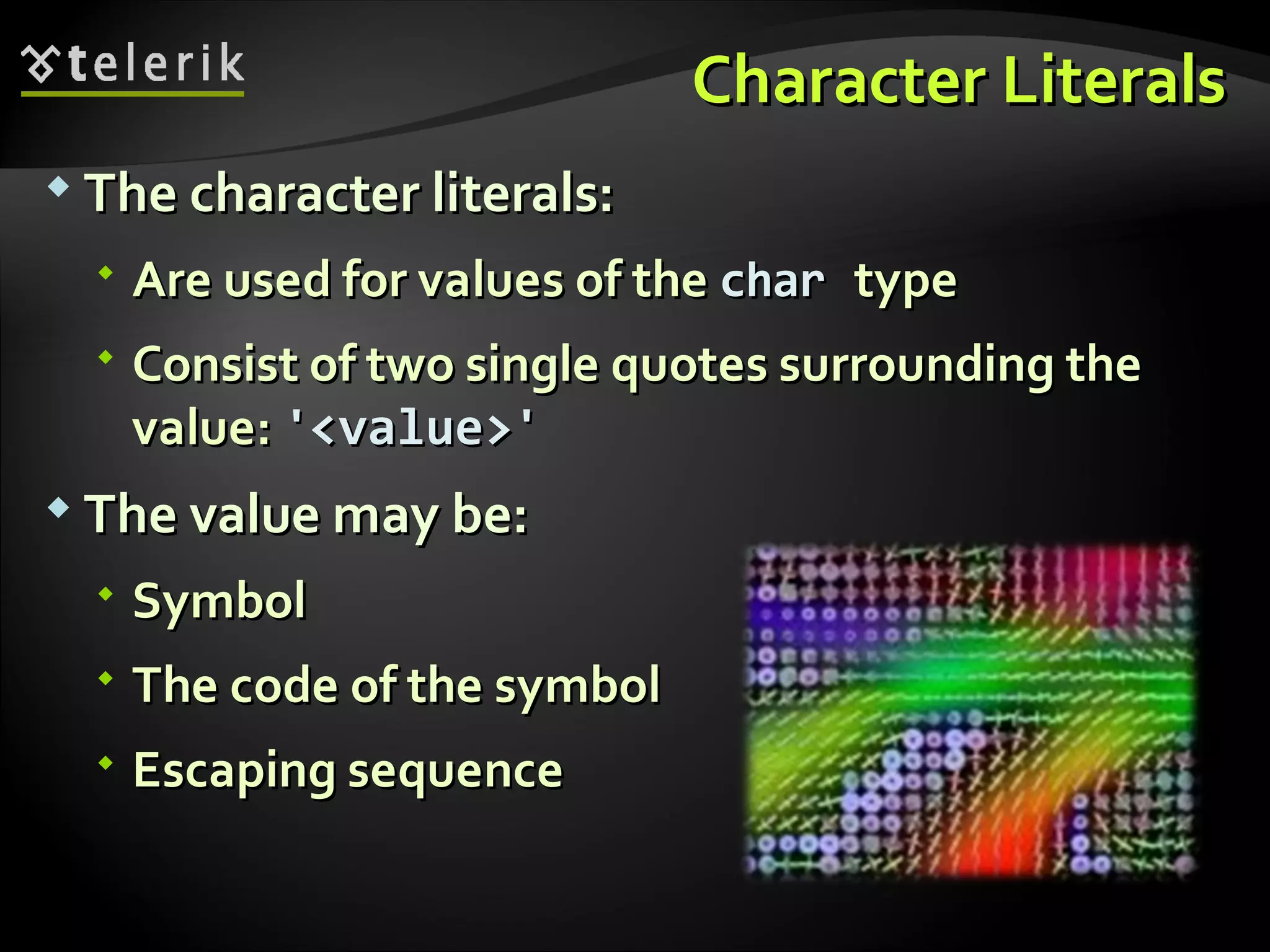 C# Language Overview Part I | PPT