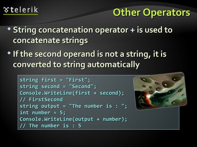 C# Language Overview Part I | PPT