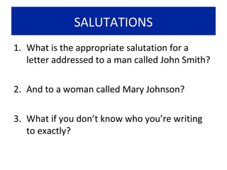 How to write a letter of complaint | PPT