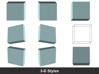 Formatting 3D Style in PowerPoint 2003 for Windows | PPT