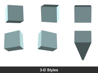 Formatting 3D Style in PowerPoint 2003 for Windows | PPT