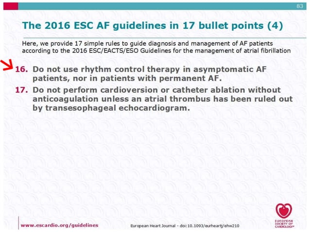 3 dan atar - rate versus rhythm control in af | PPTX