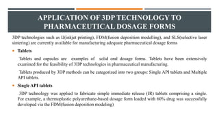 3-D Printing and Application in Pharmaceutical.pptx
