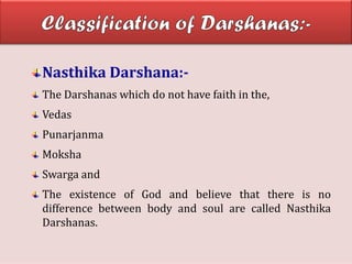 Philosophical Background of Darshana Shastra | PDF