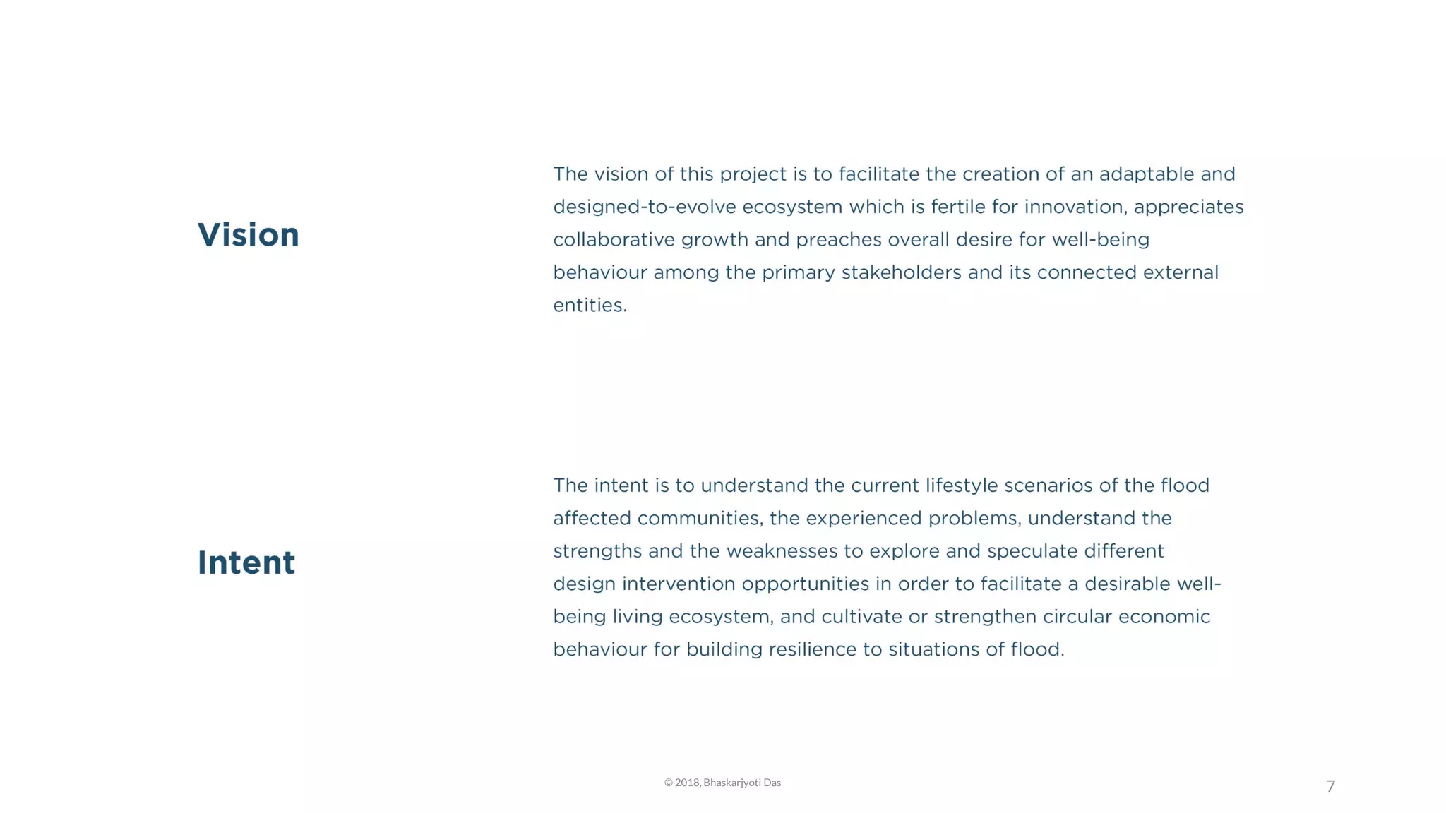 Circular Economic Service System Design for Community Based Flood ...
