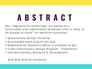 3 Day Evolutionary Design Thinking | PPT