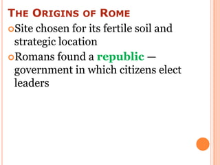 3 dbq-rome | PPT