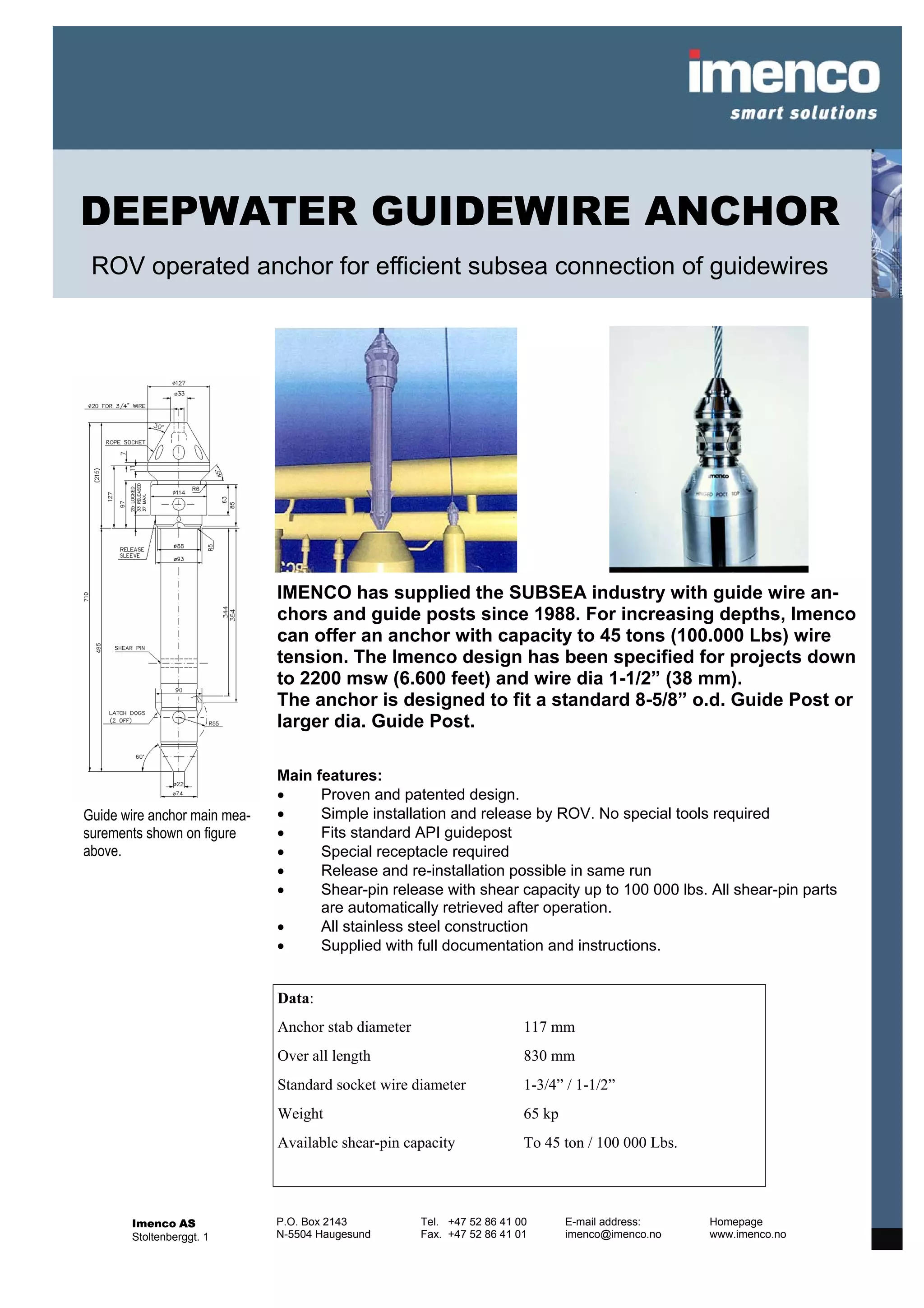 3 deepwater guidewire anchor2 | PDF