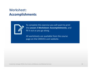 2.3 Defining Accomplishments | PPT