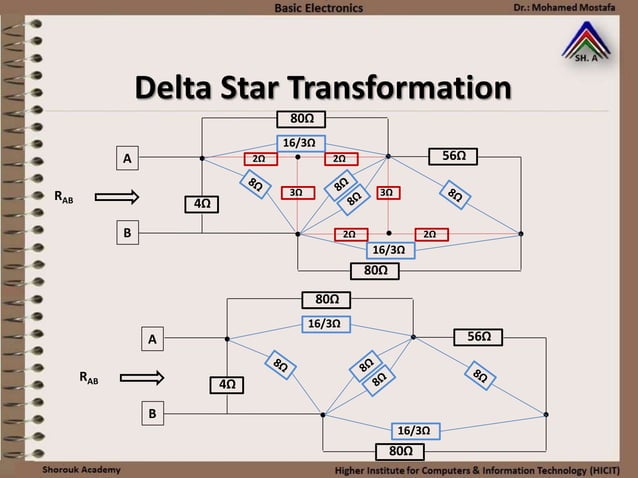 3 delta star transformation | PPT