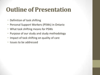 3 denton-ifa task shifting quality of care | PPT