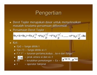 3 deret-taylor | PDF