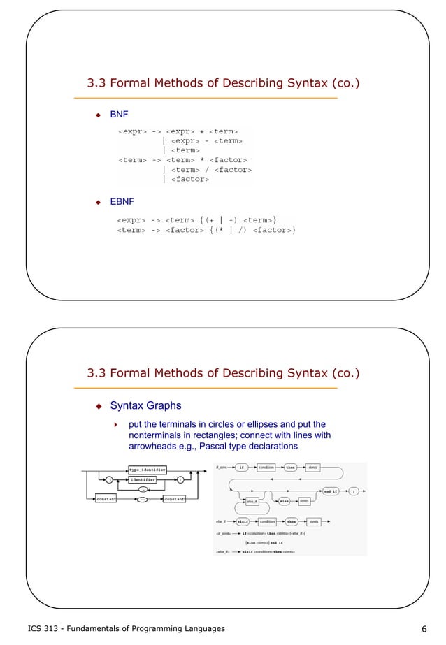 3 describing syntax and semantics | PDF