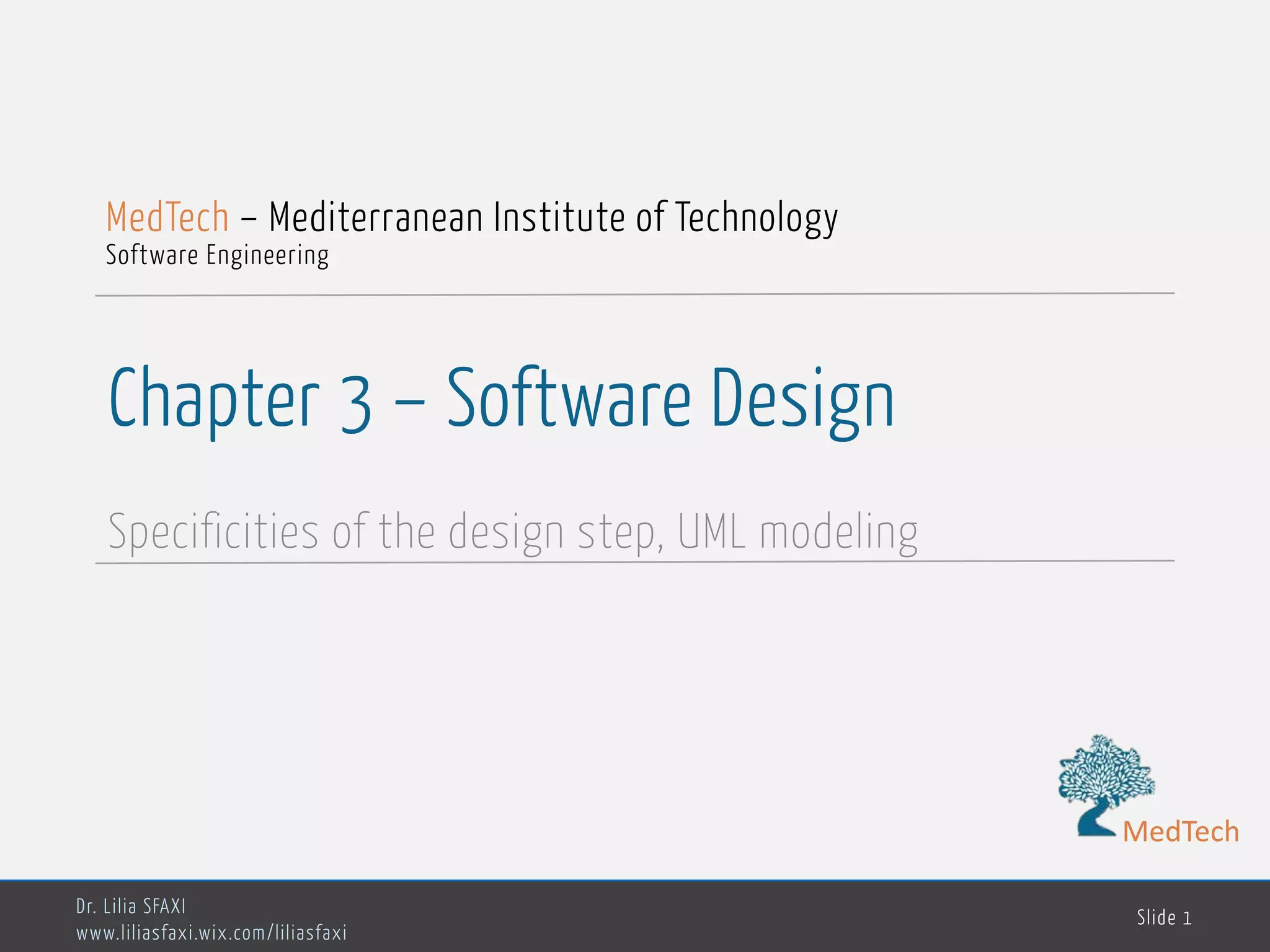 Software Engineering - chp3- design | PDF