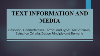 3-Design-Principles-and-Elements (Media and Information Literacy).pptx