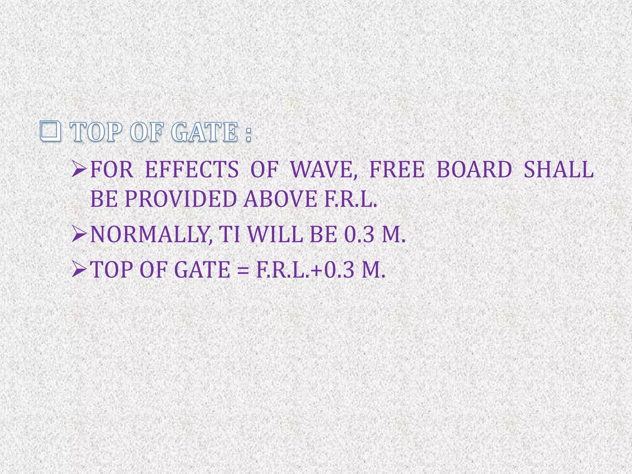 Design Aspects of Gates of Dam | PDF