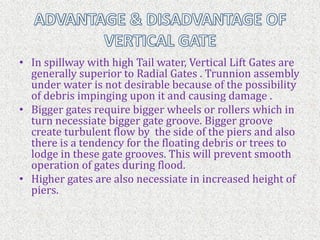Design Aspects of Gates of Dam | PDF