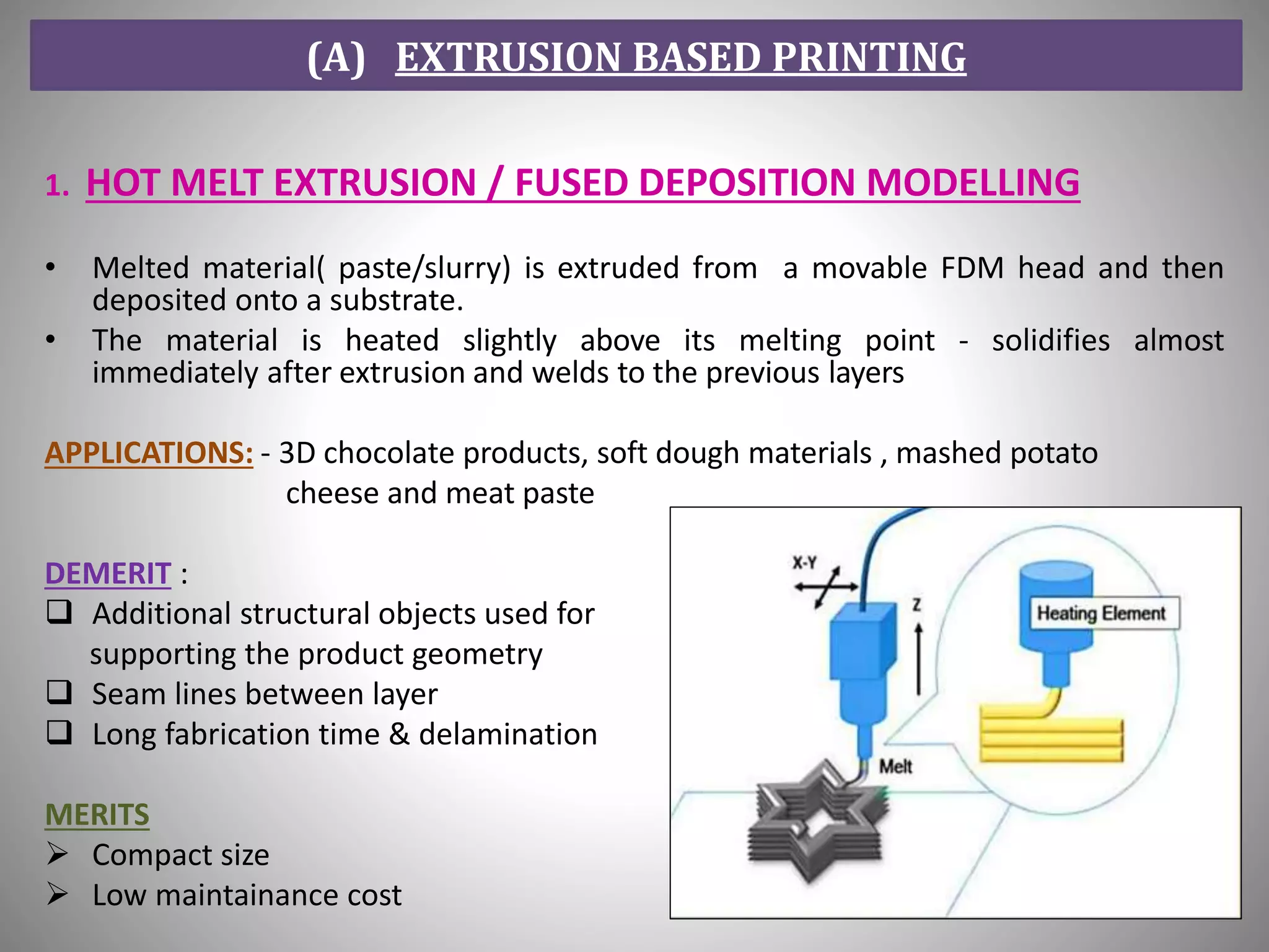 3 -D FOOD PRINTING | PPTX