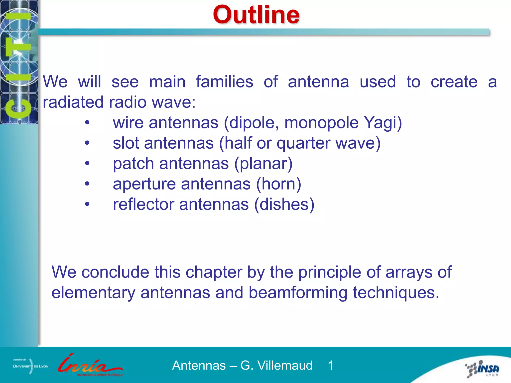 3 different kinds of antennas en | PPTX