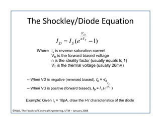 3-Diode Circuit Analysis_v2.pdf Electronics Course | PDF