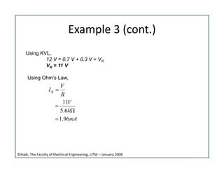 3-Diode Circuit Analysis_v2.pdf Electronics Course | PDF