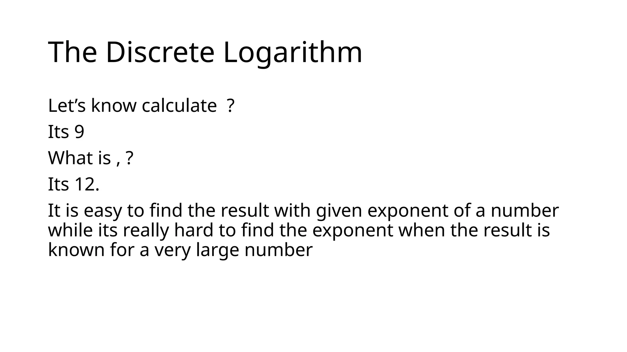Algorithms for Discrete Logorithms .pptx