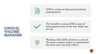 3 - Disk Partitioning in Red Hat | PPT