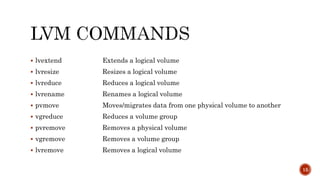 3 - Disk Partitioning in Red Hat | PPT