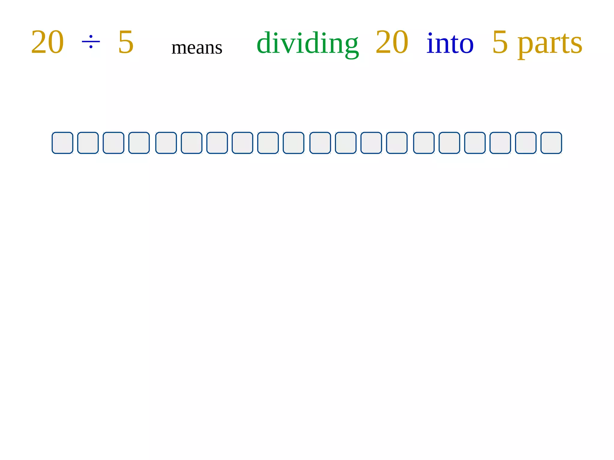Division as Repeated Subtraction | ODP