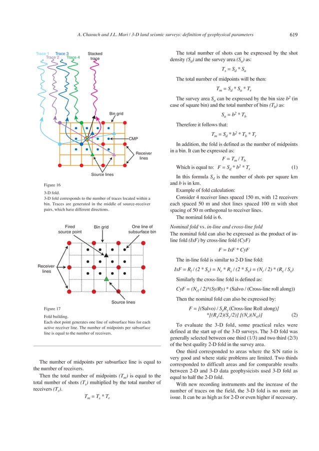 3 d land seismic surveys definition of geophysical parameter | PDF | 3-D Graphics | Computer ...