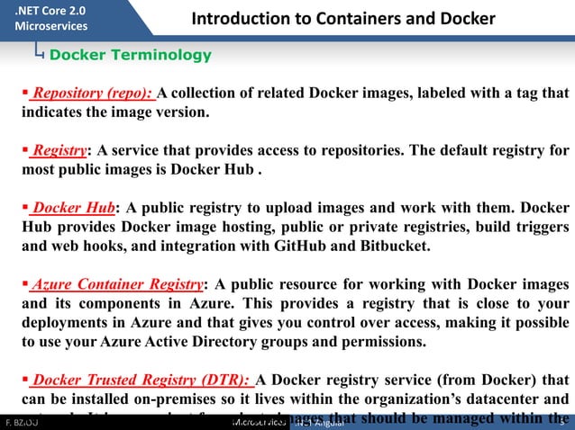 Introduction To Containers And Docker Pptx Operating Systems Computer Software And