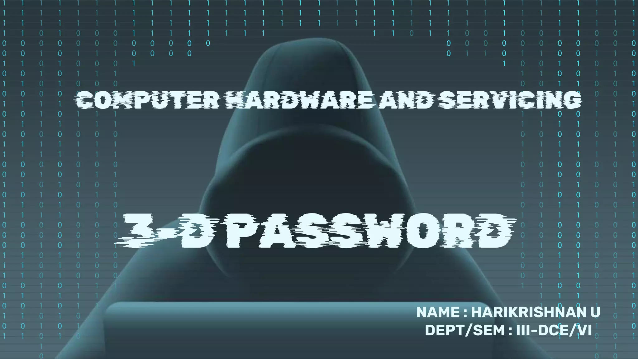 3-D PASSWORD IN HARDWARE PPT.pptx