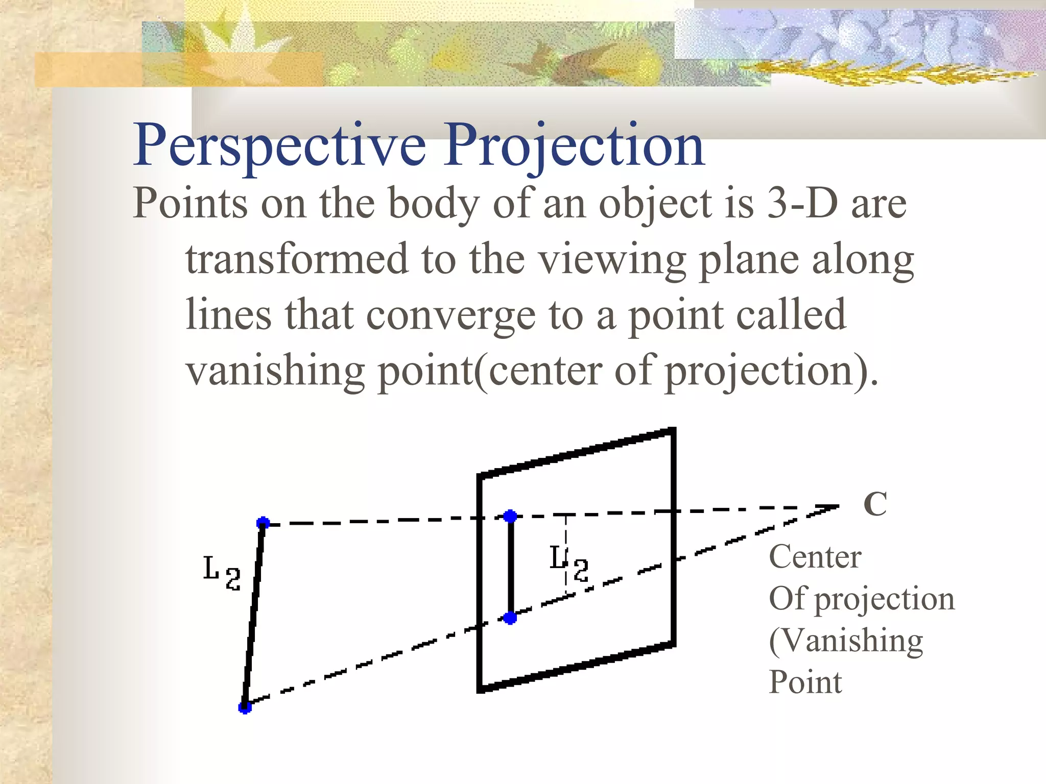 3 d projections | PPT