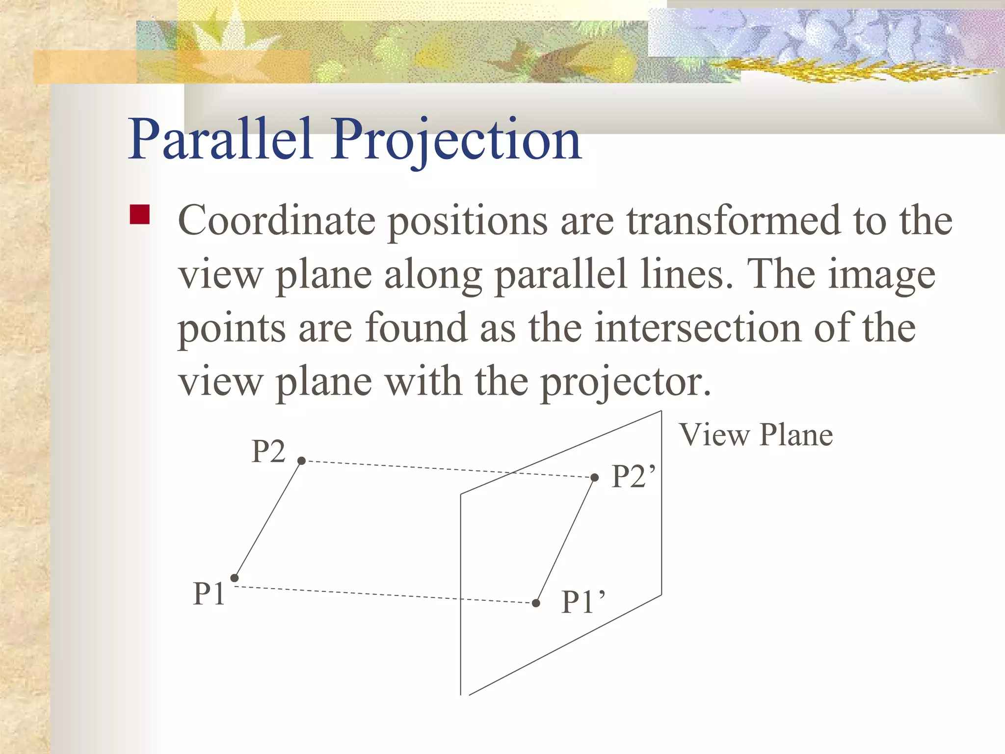 3 d projections | PPT