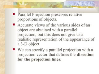 3 d projections | PPT
