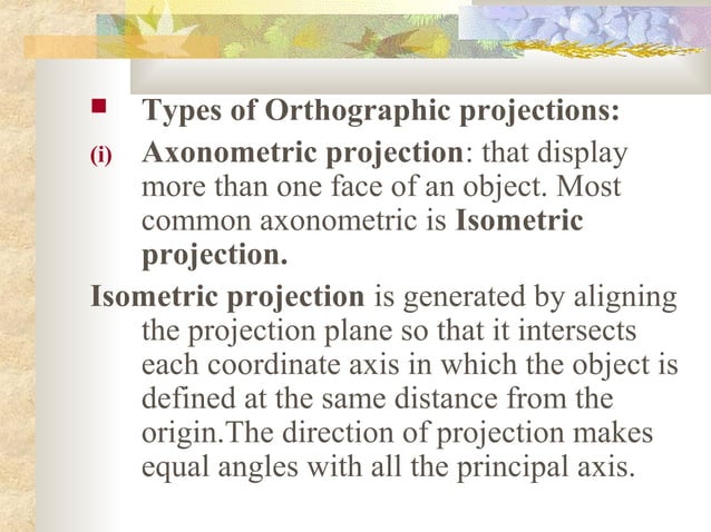 3 d projections | PPT