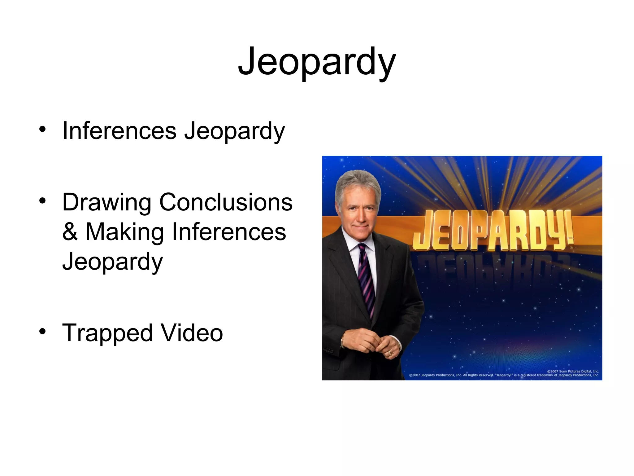 3 - drawing conclusions & making inferences | PPT