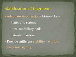 Delayed Union and non union fractures | PPTX