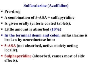 3- Drugs used in inflammatory bowel disease.ppt