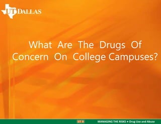 3 Drug Use and Abuse - Risk Management 3 | PPTX | Illegal Drugs ...