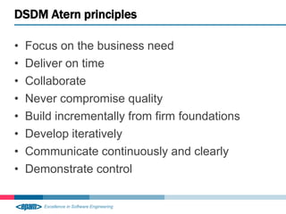 Lviv PMDay: Олександр Ліпський & Анна Лазор Introduction to DSDM ...