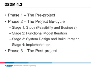 Lviv PMDay: Олександр Ліпський & Анна Лазор Introduction to DSDM ...