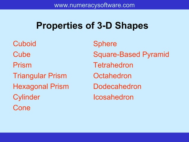 3 d shapes | PPT