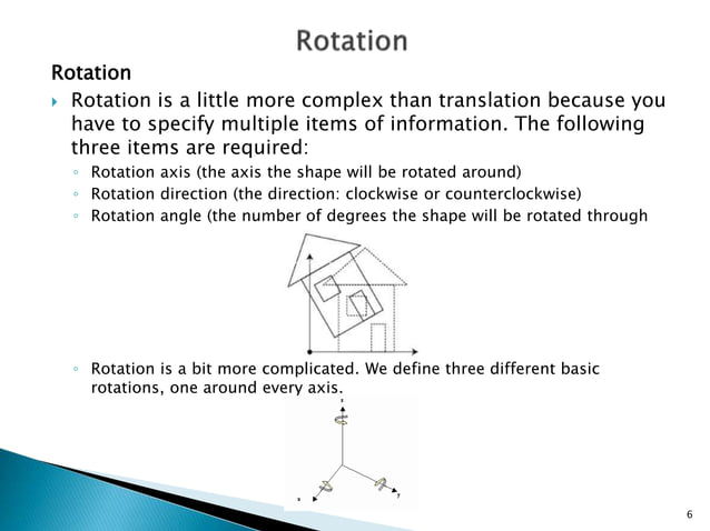 3 d transformation | PPT